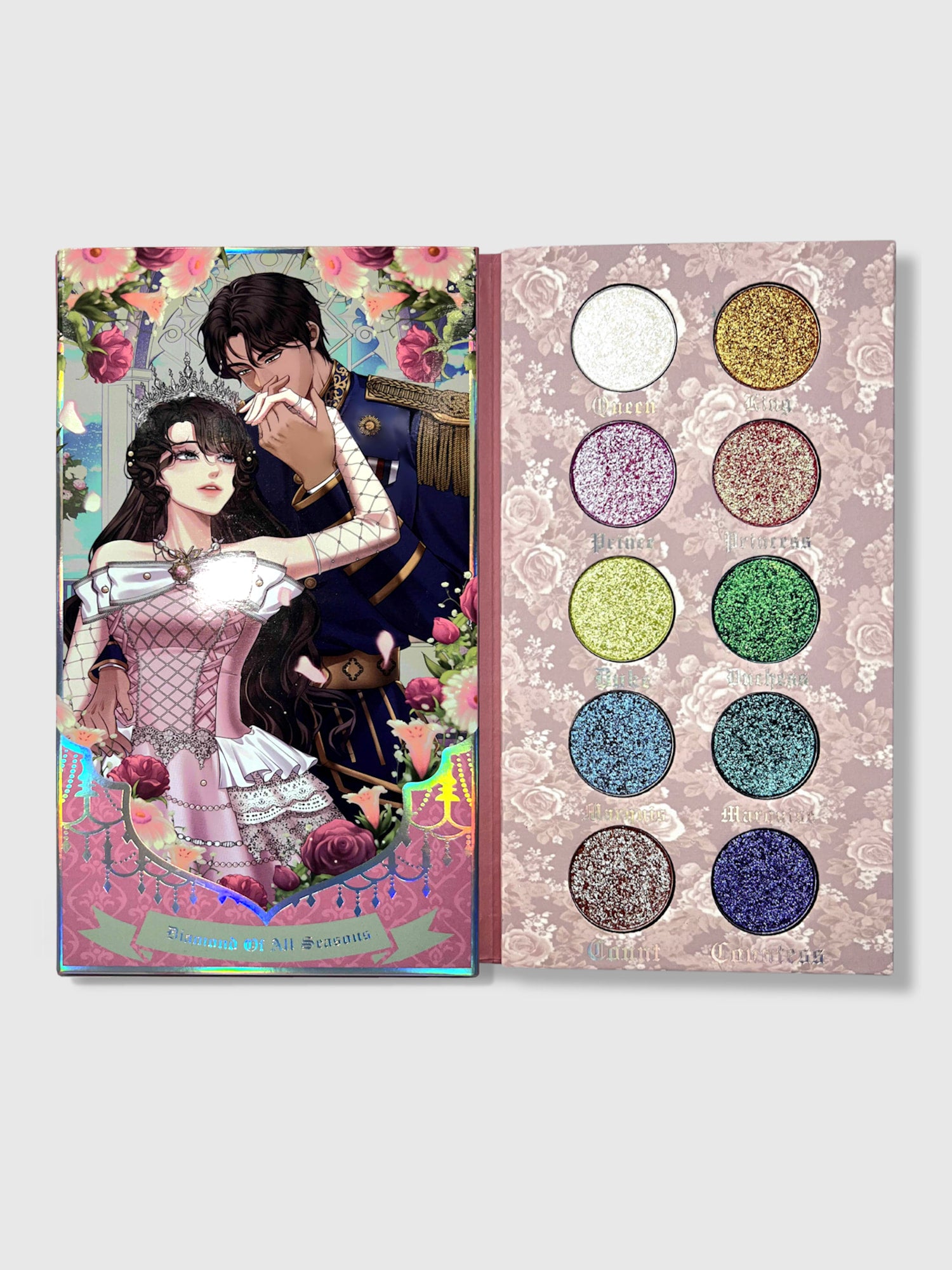 Diamond Of All Seasons- Duochrome Eyeshadow Glitter Palette – Nekoyanin