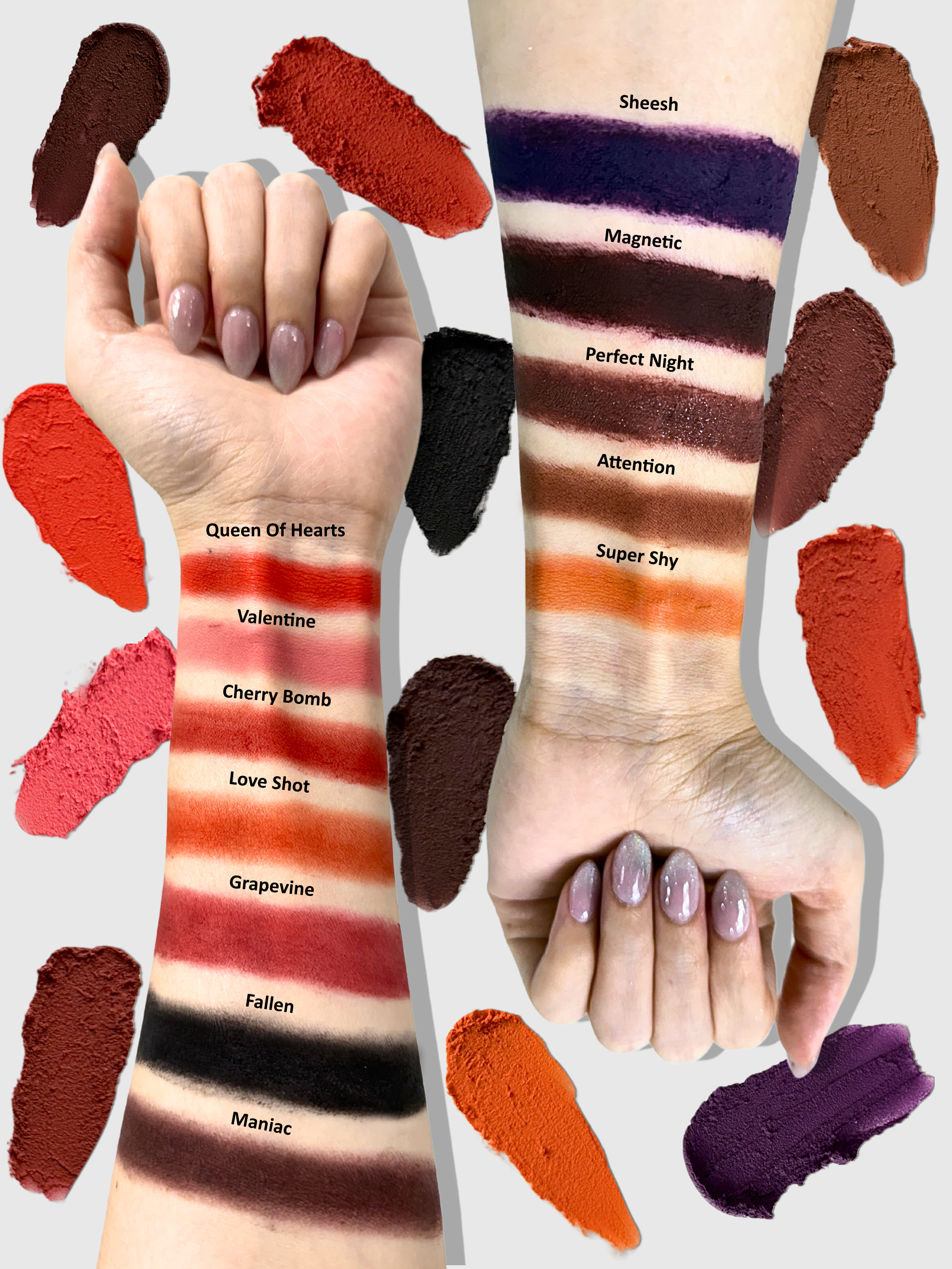 Cupid Lip Tint Lip Mud Matte Cheek Lip Mud Dual-use For Lips And Cheek ...